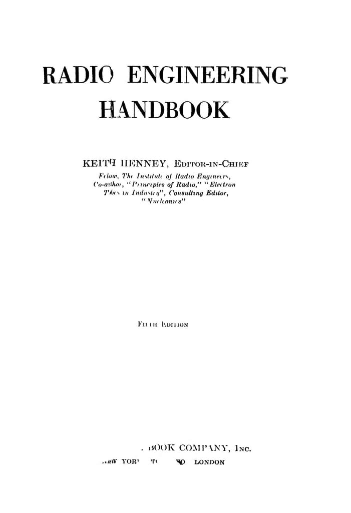 रेडियो इंजीनियरिंग हैंडबुक | Hindi Book | Radio Engineering Handbook ...