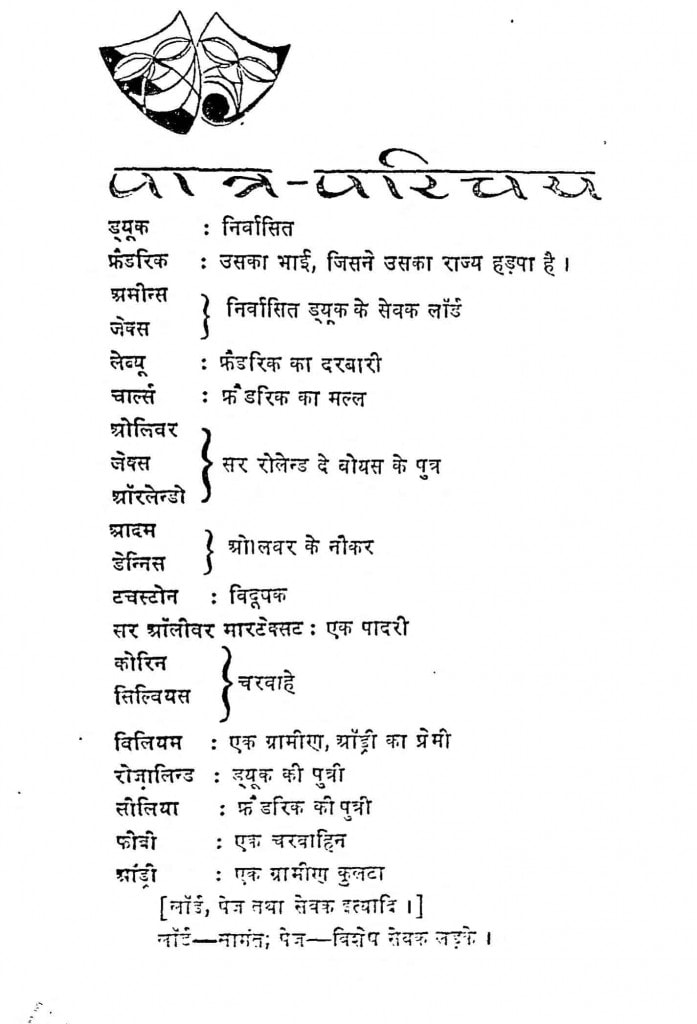 जैसा तुम चाहो | Hindi Book | Jaisa Tum Chaho - ePustakalay